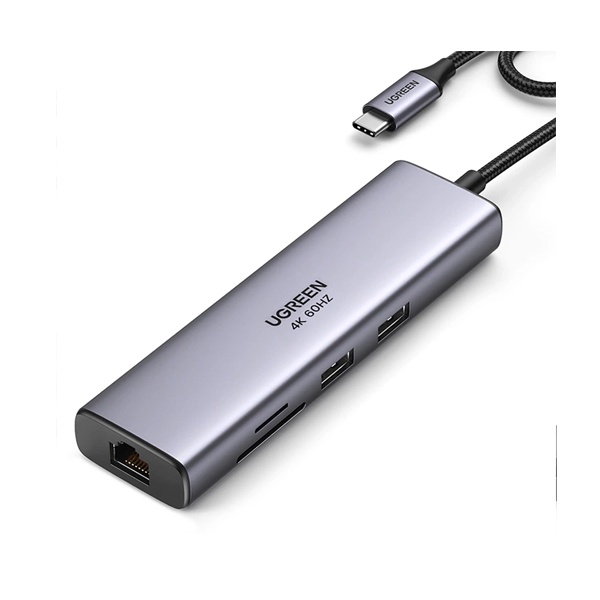 Ugreen 7 in 1 USB To Type C Multifunction Adapter (90568) | Cosmic Computing